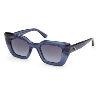 Guess Gu00353 Quadratische Sonnenbrille - - Accessories - unisex - Blau - 48 MM