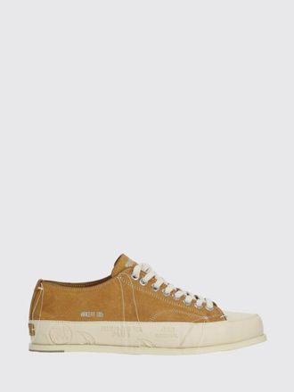 Premiata Vince Low-Top-Sneakers aus Kalbsleder mit Gummikappe