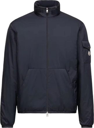 Moncler Homme, Vestes, Bleu, Taille: L Selves Down Jacket