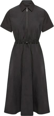 Moncler Femme, Robes, Noir, Taille: 38 FR Robe