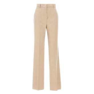 Max Mara Wide Hosen - - Trousers - Damen - Beige - XS