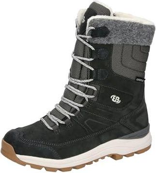 Brütting Neyla Bottes dhiver pour femme Gris Taille 38 EU, gris, 38 EU