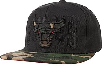 Mitchell & Ness Homme Casquettes Snapback & Strapback Woodland Chicago Bulls Blind