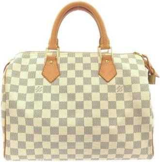 Louis Vuitton Sac Boston Damier Azur Pre-owned - Femme - Pre-owned - Beige - Taille: ONE Size