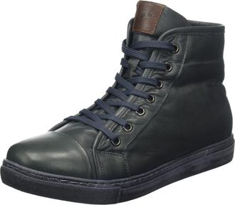 Andrea Conti Damen Sneaker, Schiefer/Burgund, 37 EU