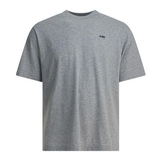 Autry T-shirt col rond - Homme - Tops - Gris - Taille: XL