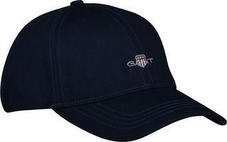 GANT Unisex Shield Cotton Twill Cap Baseballkappe, Marine, One Size