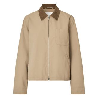 Sams&oslash;e & Sams&oslash;e Femme, Vestes, Beige, Taille: 38 FR Light Vestes