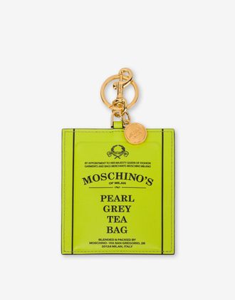 Moschino Bedruckter Schlüsselanhänger - Grün