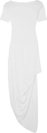 Jacquemus Femme, Robes, Blanc, Taille: 36 FR Sole Dress