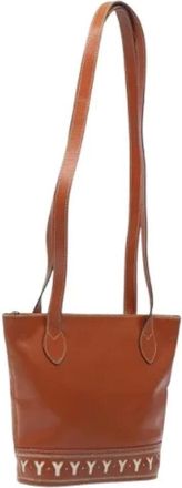 Saint Laurent Pre-owned Cuir sacs-ports-paule - Femme - Pre-owned - Brun - Taille: ONE Size