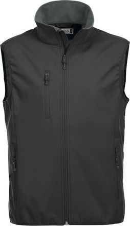 Clique CliQue Herren Softshell Vest Gilet Outdoor Weste, Schwarz, XXXL