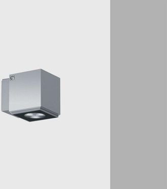 iGuzzini Gebraucht] i Guzzini Led Lampe Wandbeleuchtung i Pro Au&szlig;enwandlampe 830 7,7 w Grau 32&deg; Led B-Ware