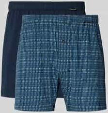 Schiesser Relaxed Fit Boxershorts aus Baumwoll-Mix im 2er-Pack