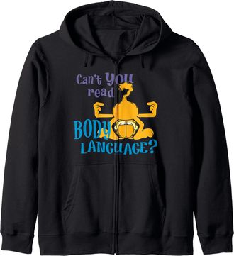 Garfield House Cat, K&ouml;rpersprache, Comedy-Meme, klassischer Zeichentrickfilm Kapuzenjacke