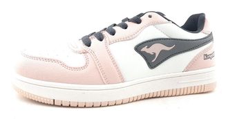 Kangaroos Unisex K-Watch Board Sneaker, Frost pink/White, 37 EU