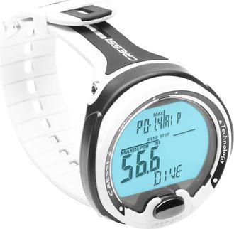 Cressi KS770150 Dekompression Tauchcomputer, Schwarz/Weiß, Einheitsgröße