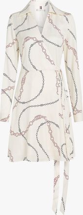 Tommy Hilfiger Robe &eacute;vas&eacute;e &agrave; imprim&eacute; cha&icirc;ne