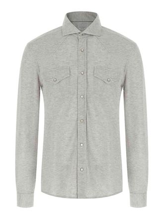 Brunello Cucinelli Hemd - Grau
