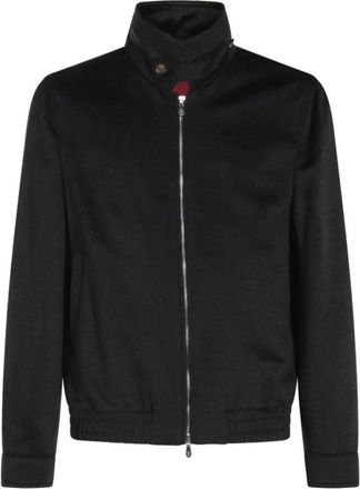 Brunello Cucinelli Leichte Bomberjacke aus Stoff - - Jackets - Herren - Grau - L