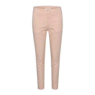 Part Two Rose P&acirc;le Pantalon Coupe D&eacute;contract&eacute;e Longueur Cheville - Femme - Pantalons - Rose - Taille: 42 FR