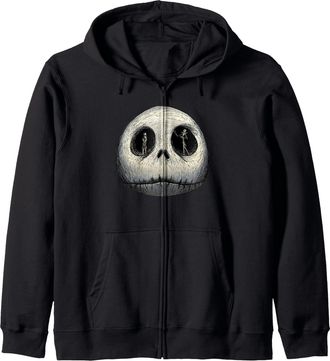 Disney The Nightmare Before Christmas Sally and Jack Face Kapuzenjacke