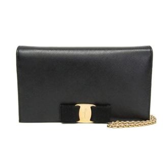 Ferragamo Sac bandouli&egrave;re Pre-owned - Femme - Pre-owned - Noir - Taille: ONE Size