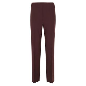 Alberta Ferretti Straight Leg Hose - - Trousers - Damen - Rot - M