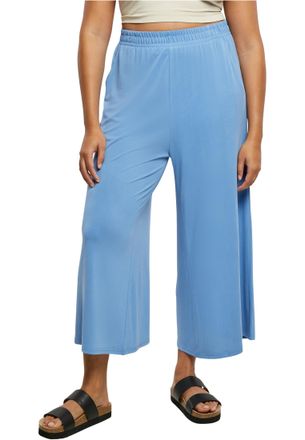Urban Classics Damen Hose Ladies Modal Culotte, lässige Marlene Hose für Frauen, 3/4 Länge, mit Gummibund, Größen XS-5XL
