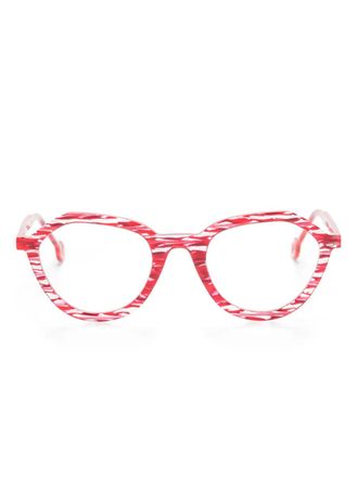 l.a.Eyeworks lunettes de vue Niffer - Rouge
