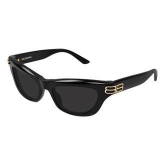 Balenciaga Schwarz/Graue Sonnenbrille Bb0430S - - Accessories - Damen - Schwarzk - 54 MM