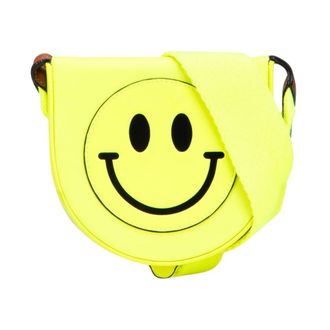 Loewe Pre-owned Small Smooth Calfskin Smiley Heel Crossbody - - Pre-owned - Damen - Gelb - ONE SIZE
