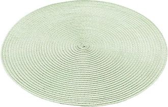 Douceur d'Intérieur Zebulon Tischset (Durchmesser 35 cm), Opal, Polypropylen