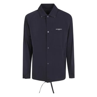 Emporio Armani Homme, Vestes, Noir, Taille: M Blouson en nylon avec broderie logo