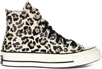 Converse Hi-Top Sneakers mit Leopardenmuster - - Shoes - Damen - Braun - 36 EU