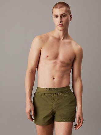 Calvin Klein Short de bain avec ceinture avec logo - CK Soft Nylon