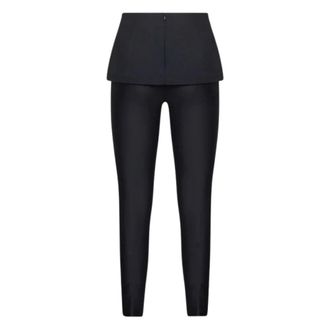 Diesel Slim-fit Hose - - Trousers - Damen - Schwarzk - 2XS