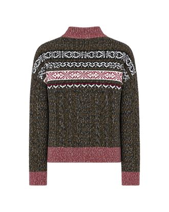 Max Mara Jacquard-Knit Sweater - Black