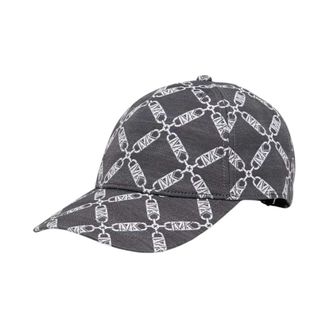 Michael Kors Empire Logo Jacquard Baseball Cap - - Accessories - Damen - Grau - ONE SIZE