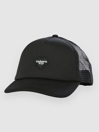 Carhartt Work in Progress Heart Patch Trucker Cap black