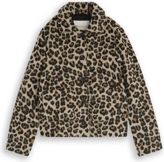 Tom Tailor Sommerjacke Jacken Wolljacke mit Leo-Muster