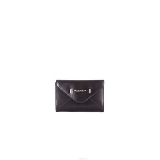 The Bridge Logo Front Wallet - Femme - Accessoires - Noir - Taille: ONE Size