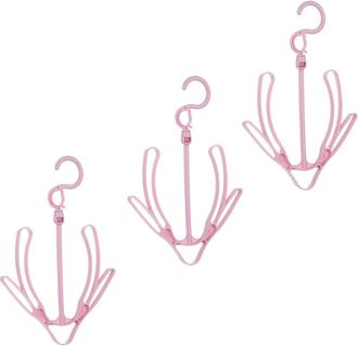 Artibetter 3 Stück Schuhhalter aus Kunststoff Platzsparendes Schuhregal zum Aufhängen und Trocknen von Hausschuhen und Lederschuhen Umweltfreundlicher Schuhorgan