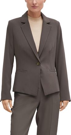 Comma Damen 60.2.61.15.152.2124069 Blazer, 8570 braun, 42