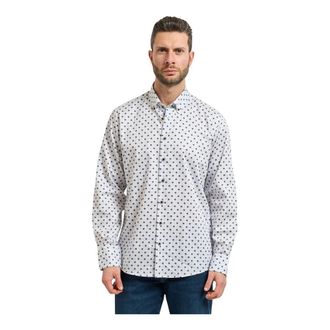 Bugatti Homme, Chemises, Multicolore, Taille: 2XL Chemise &agrave; imprim&eacute; int&eacute;gral