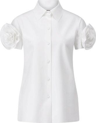 La Petite Robe Di Chiara Boni Elegante Bluse Hyobe mit Blumen