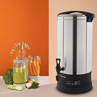 H.Koenig Le Parfait Sterilisator x H.KOENIG LEGI25LP, Elektrischer Sterilisator + 6 x 1L Le Parfait Gläser