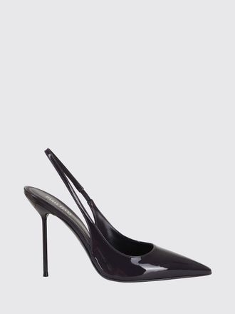 PARIS TEXAS Escarpins slingback Lidia en cuir verni &agrave; talon haut