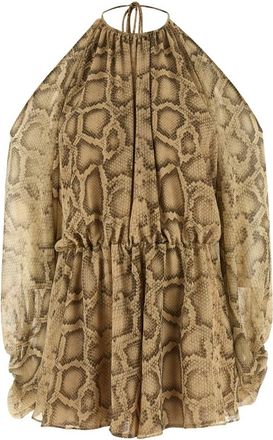 Andamane Femme, Blouses et Chemises, Beige, Taille: 38 FR Vesta Jumpsuit