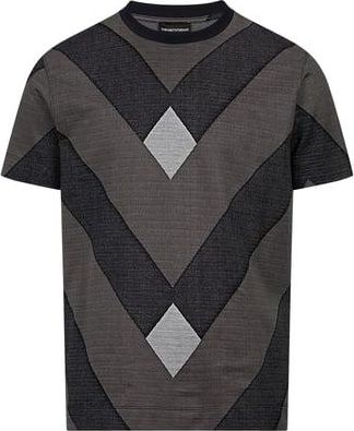 Emporio Armani Pull &agrave; motif &agrave; manches courtes